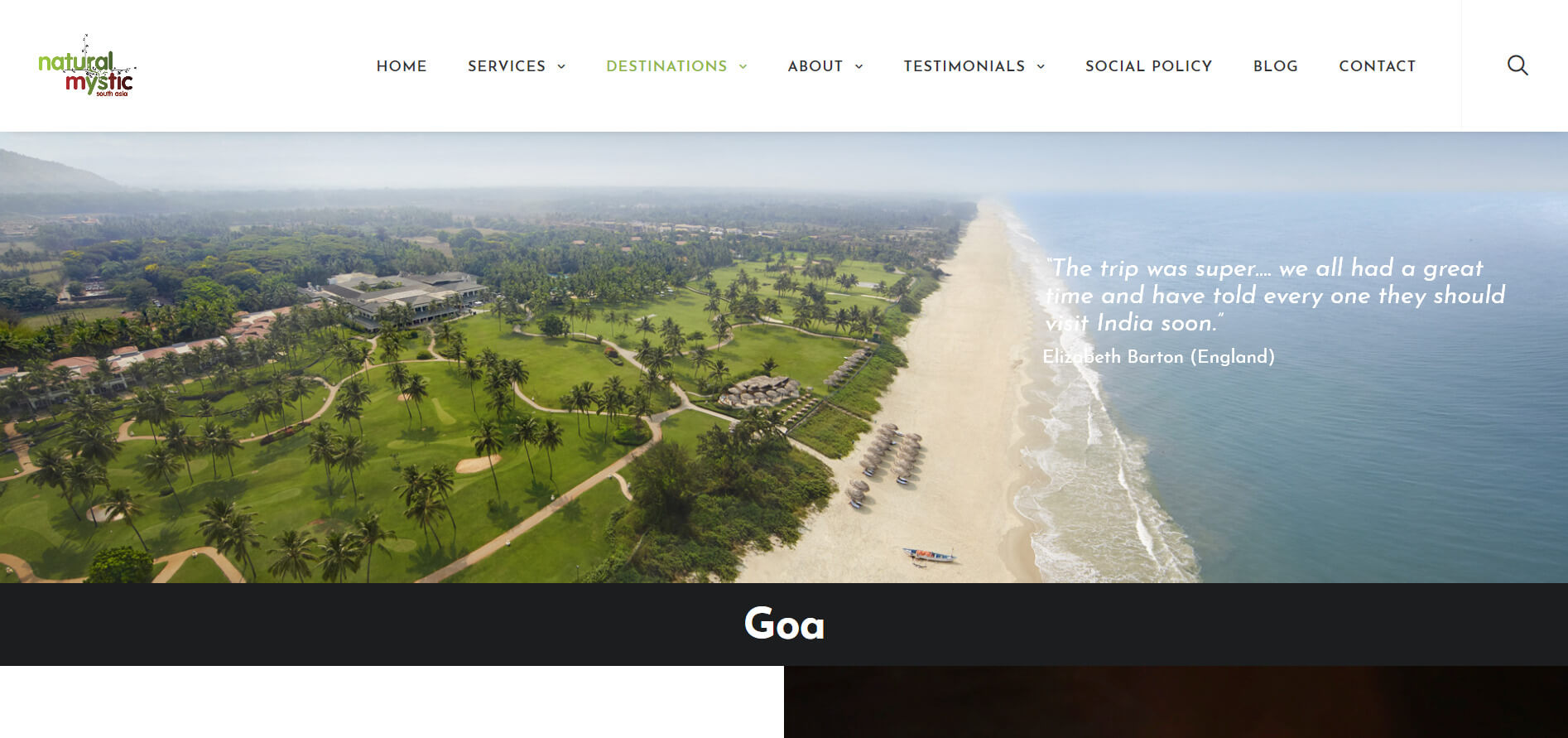 Goa | Natmystic | Natural Mystic | Natural Mystic South Asia